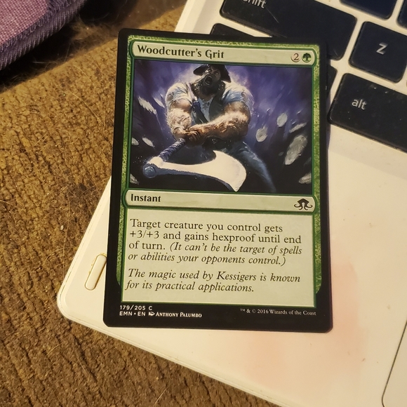 Other | Woodcutters Grit Magic Card | Poshmark